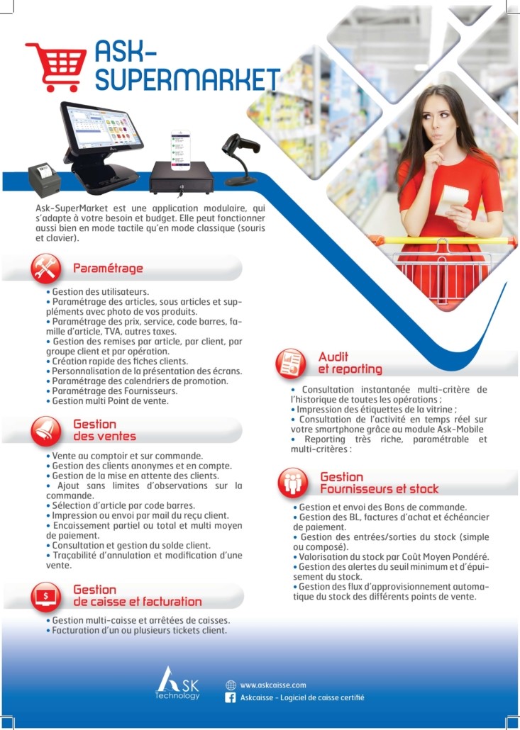 Pack Caisse Tactile Ask-Store - AskCaisse